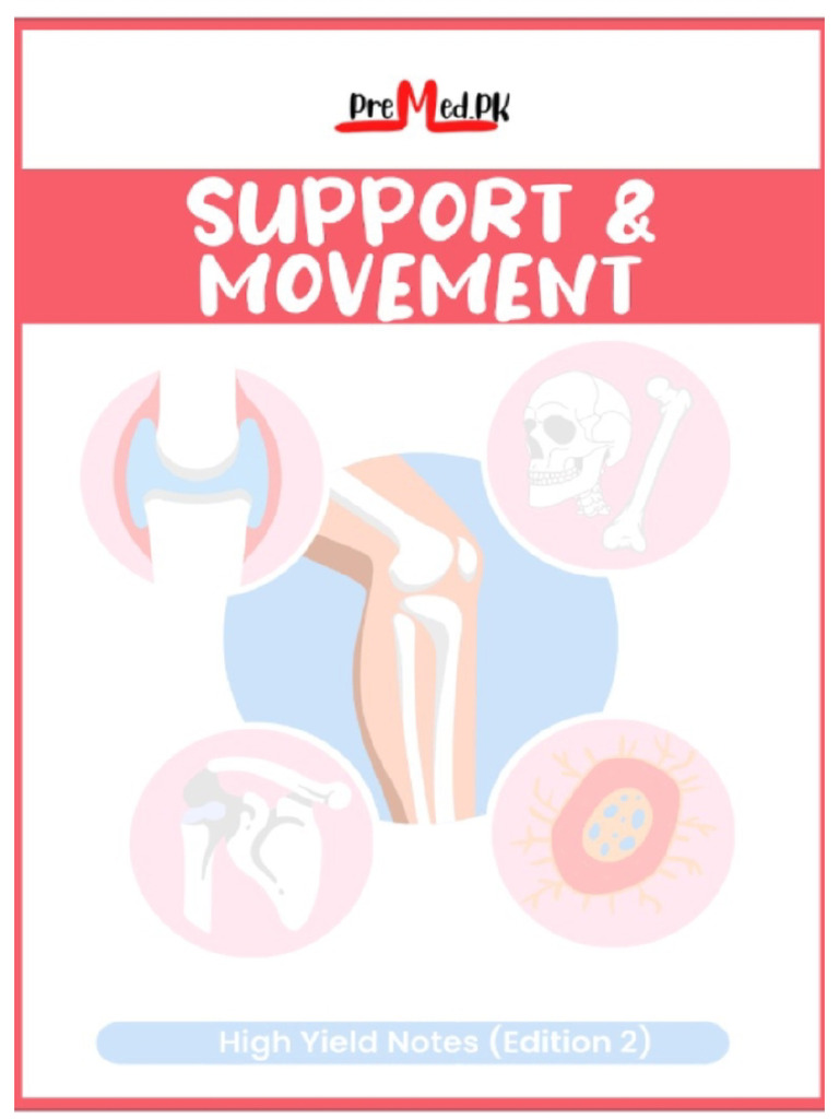 PreMedpk Notes( Support and Movement)_240706_133410 | PDF