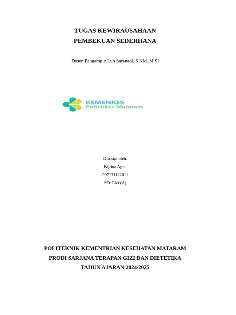 Pembekuan Tugas Kwu | PDF