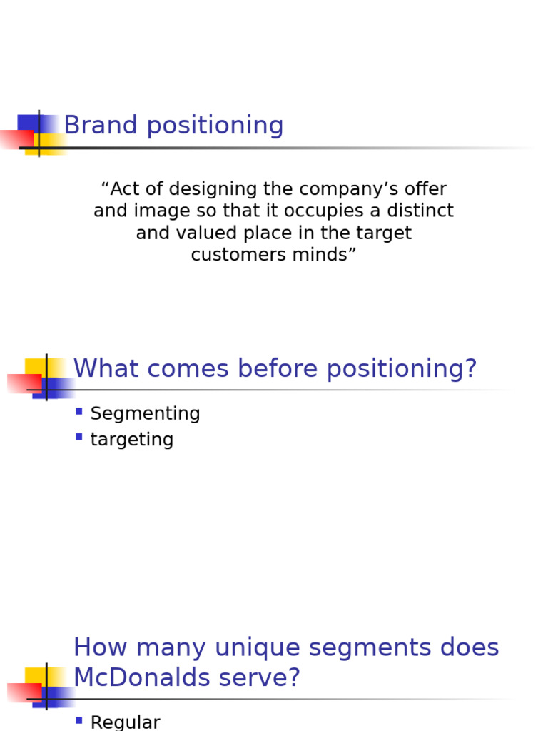 Brand Identity and Positioning | PDF