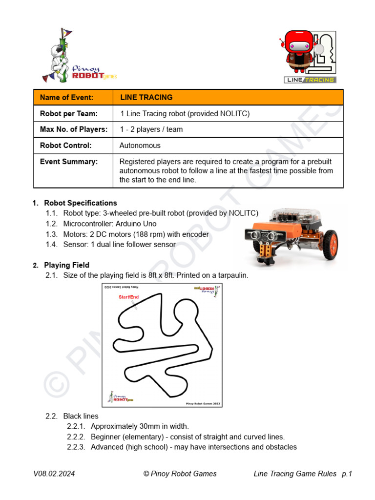 Battle of Bots 2024 Line Tracing | PDF | Computer Engineering ...
