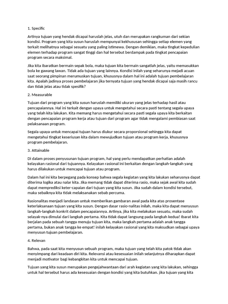 Prinsip Smart | PDF