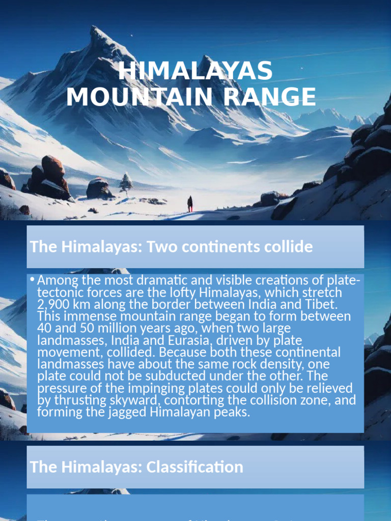 HIMALAYAS-MOUNTAIN-RANGE | PDF