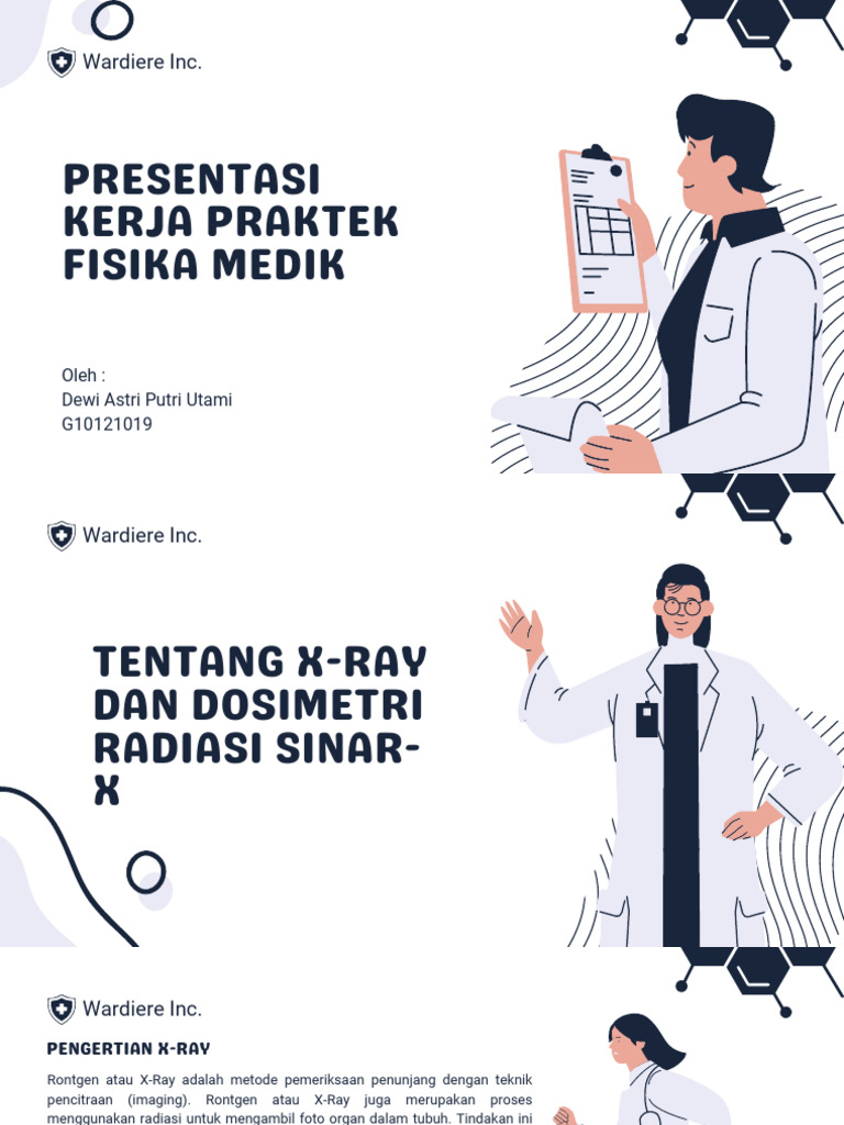 Biru Dan Putih Illustrative Laboratorium Diagnostik Presentation | PDF