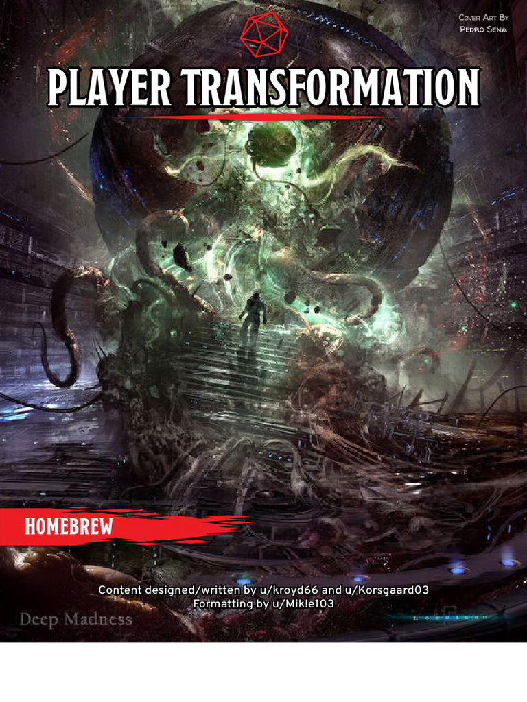 Transformations Version 2.1 - The Homebrewery | PDF