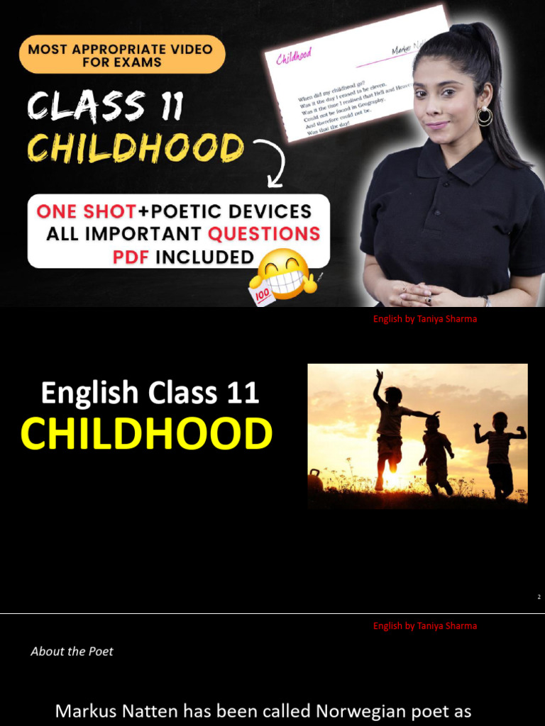 Childhood | PDF