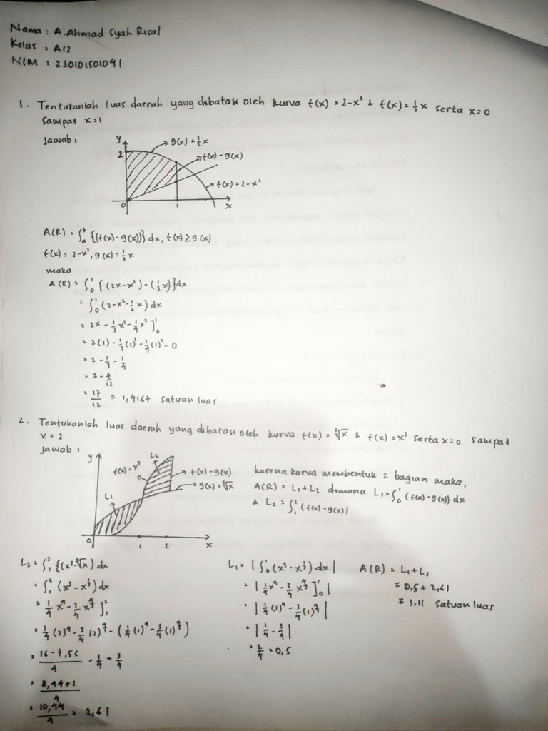 Tugas Kalkulus | PDF
