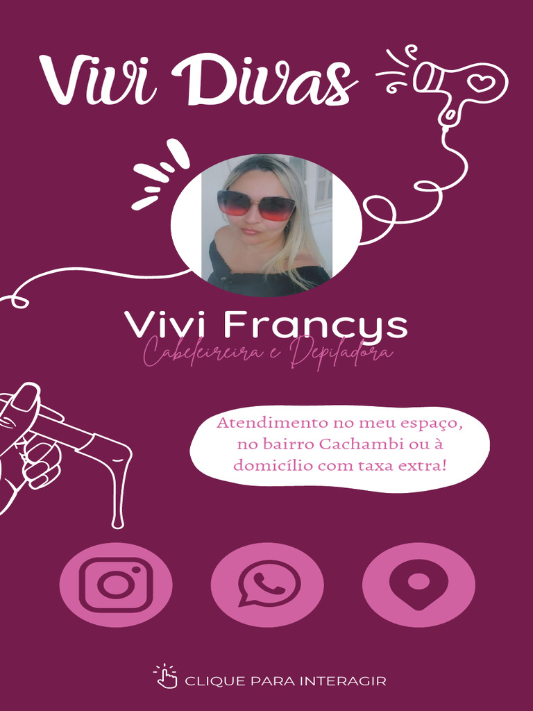 Cartão Virtual Interativo - Vivi Divas 2 | PDF
