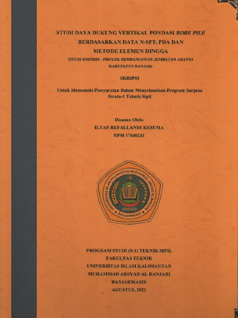 Skripsi Ilyas Refallandi 17640241 | PDF