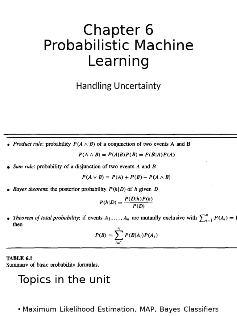 Probabilistic Machine Learning | PDF Probabilistic Machine Learning | PDF