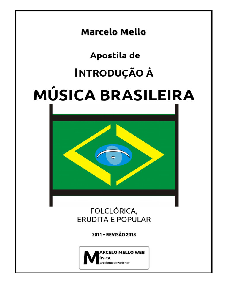Apostila Intro Música Brasileira - M.Mello | PDF
