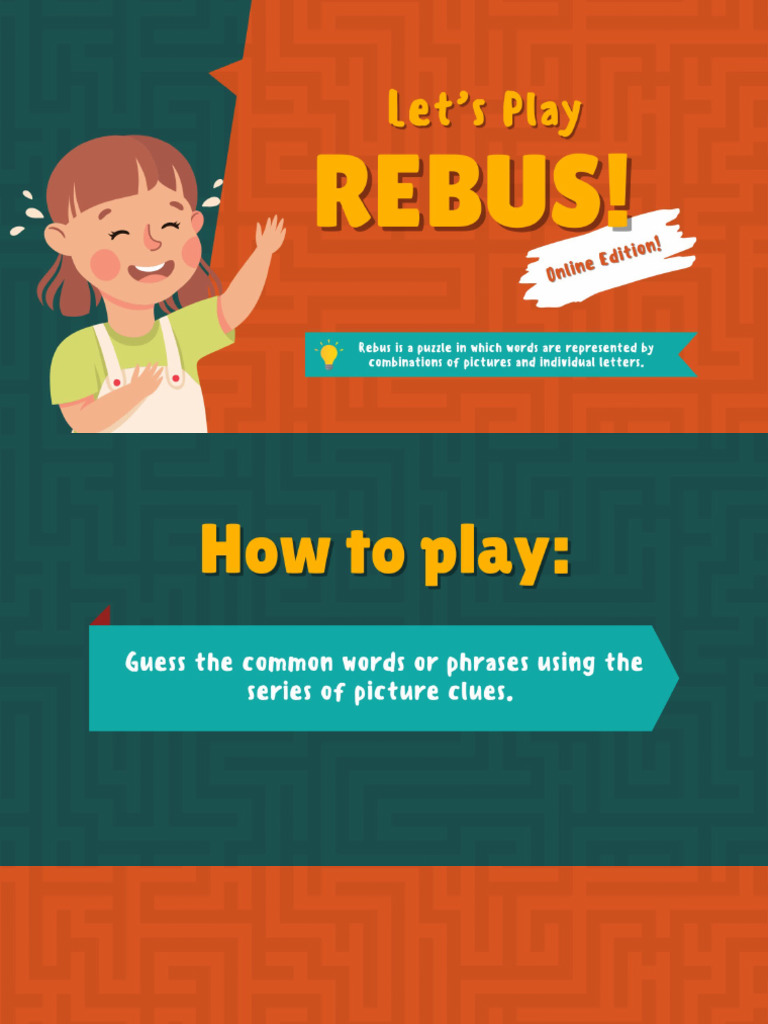 REBUS Interactive Game (YTH) | PDF