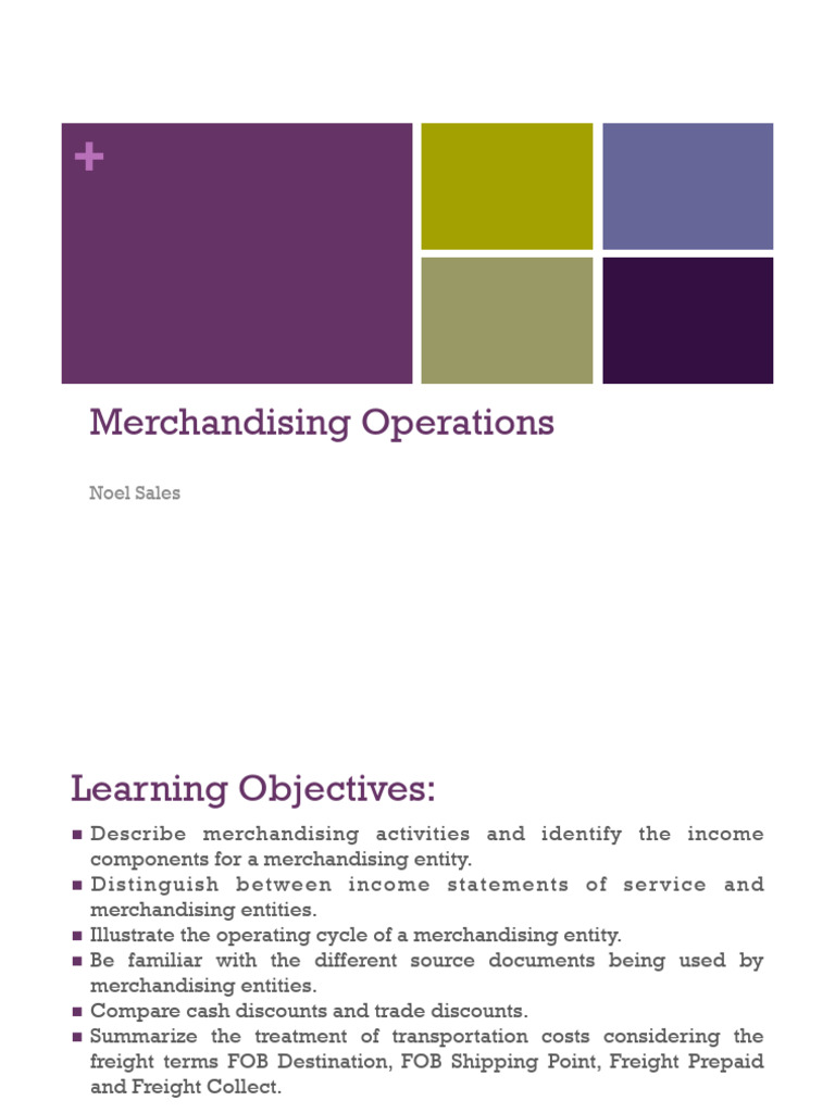 Chapter 8 Merchandising Operations | PDF