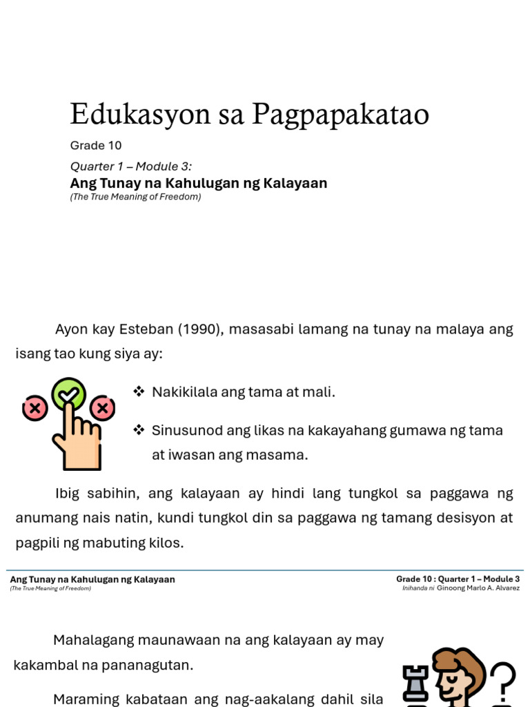 HANDOUT WEEK 6 DAY 1 and 2 | PDF