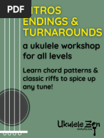 Ukulele Strumming Patterns for Iz's Song | PDF | Rhythm | Performing Arts
