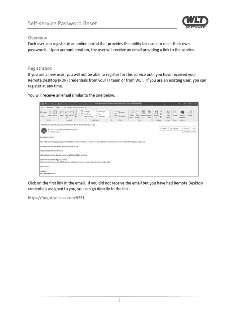 Reset Password Instructions 1 | PDF Reset Password Instructions 1 | PDF