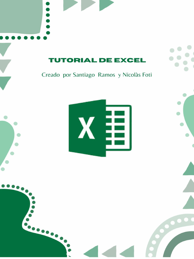 Tutorial de Excel 1 | PDF