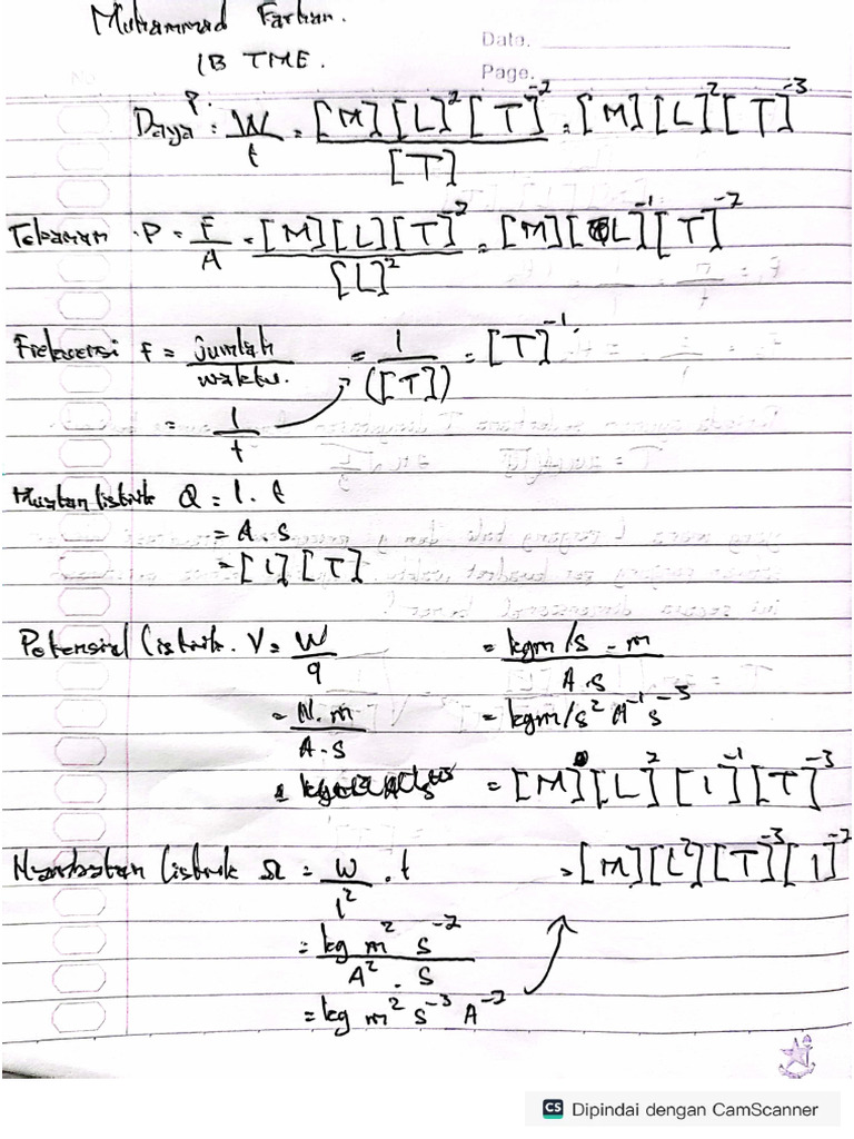Dokumen Dari Muhammad Farhan - D3 TM | PDF