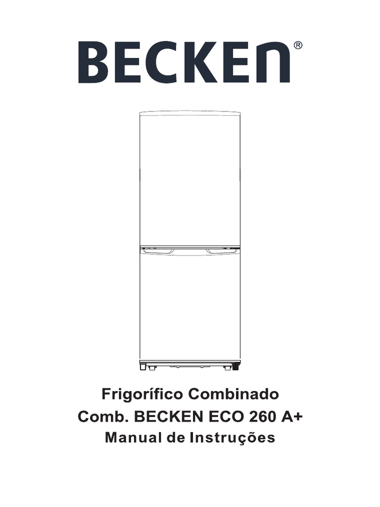 Frigorifico Becken ECO 260 Fridge-Freezer | PDF