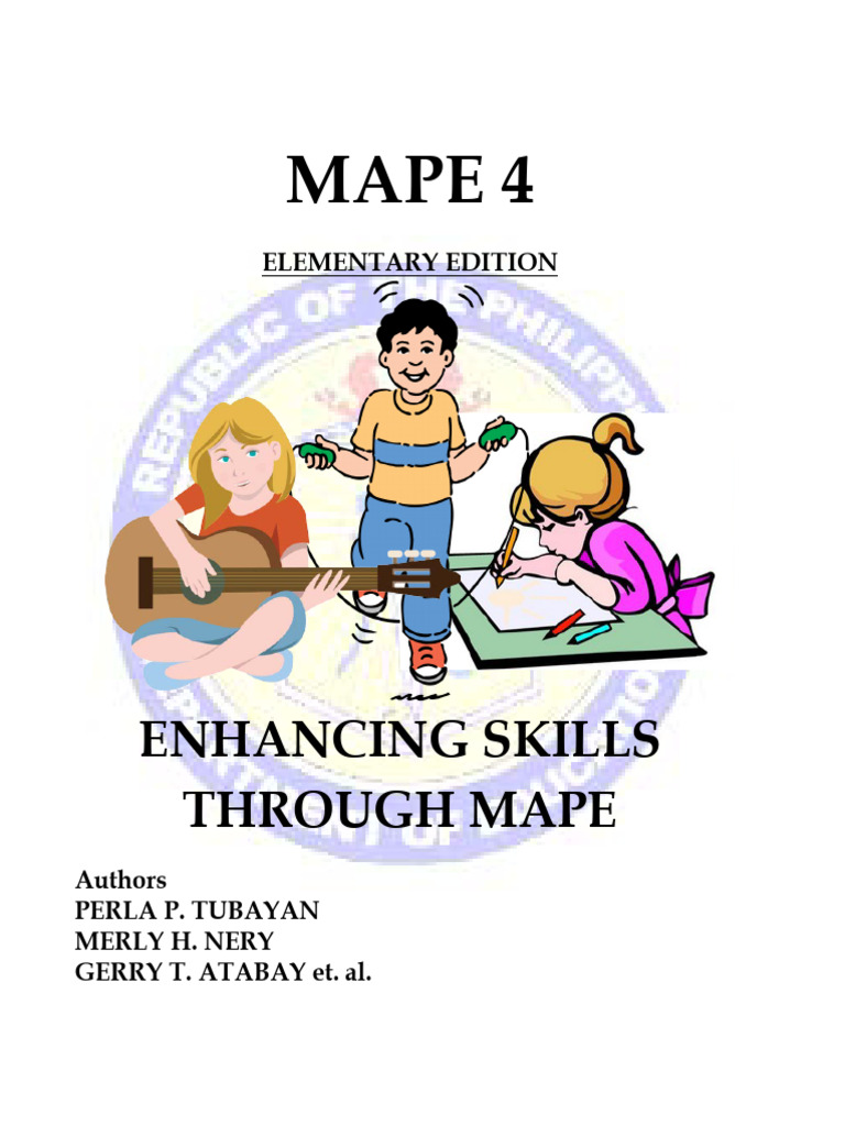 MAPE 4 - STUDENTS MANUAL | PDF