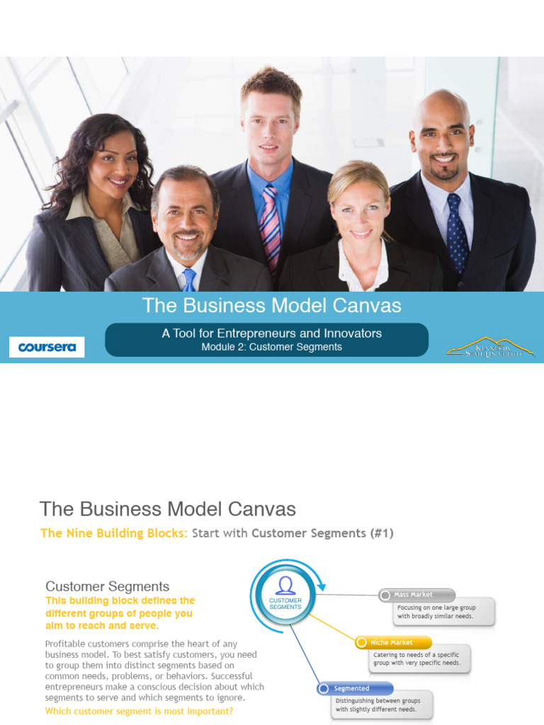 BMC Module 2 Customer Segments - Compressed | PDF