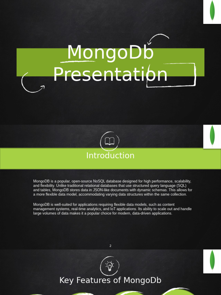MongoDb Presentation | PDF