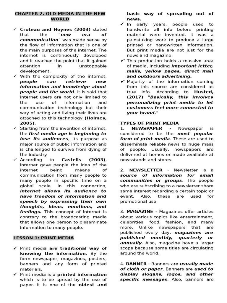 MODULE 2 - Week 3 and Week 4 | PDF