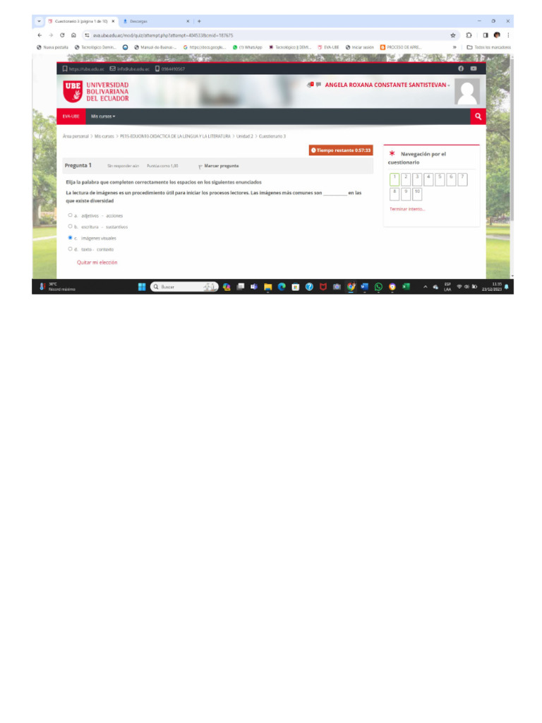 CUESTIONARIO 3 DE LENGUA POR CORREGIR | PDF