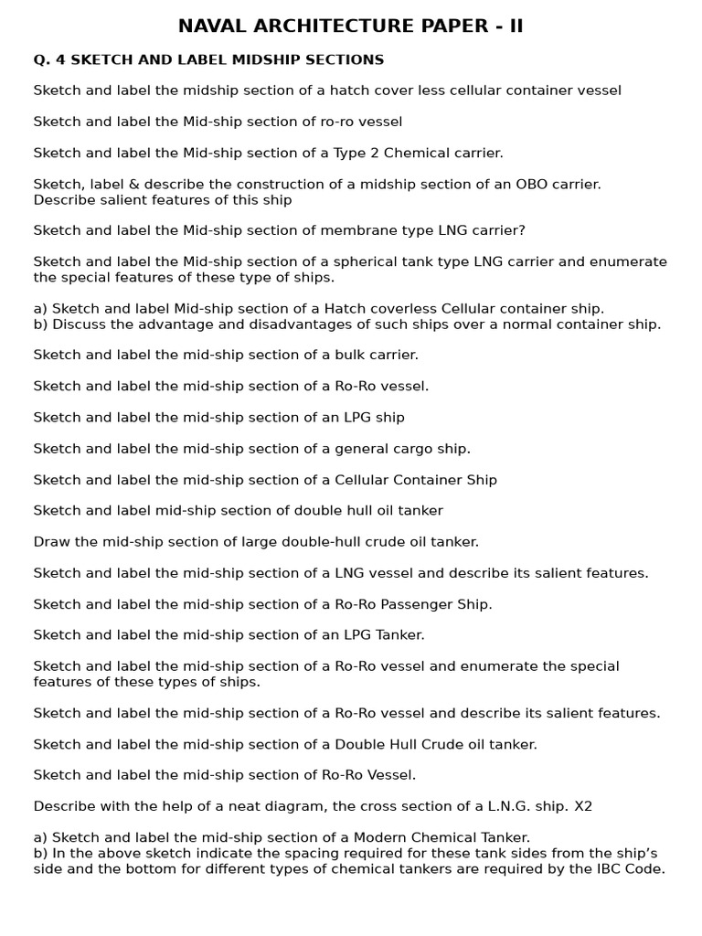 Naval Arc questions | PDF