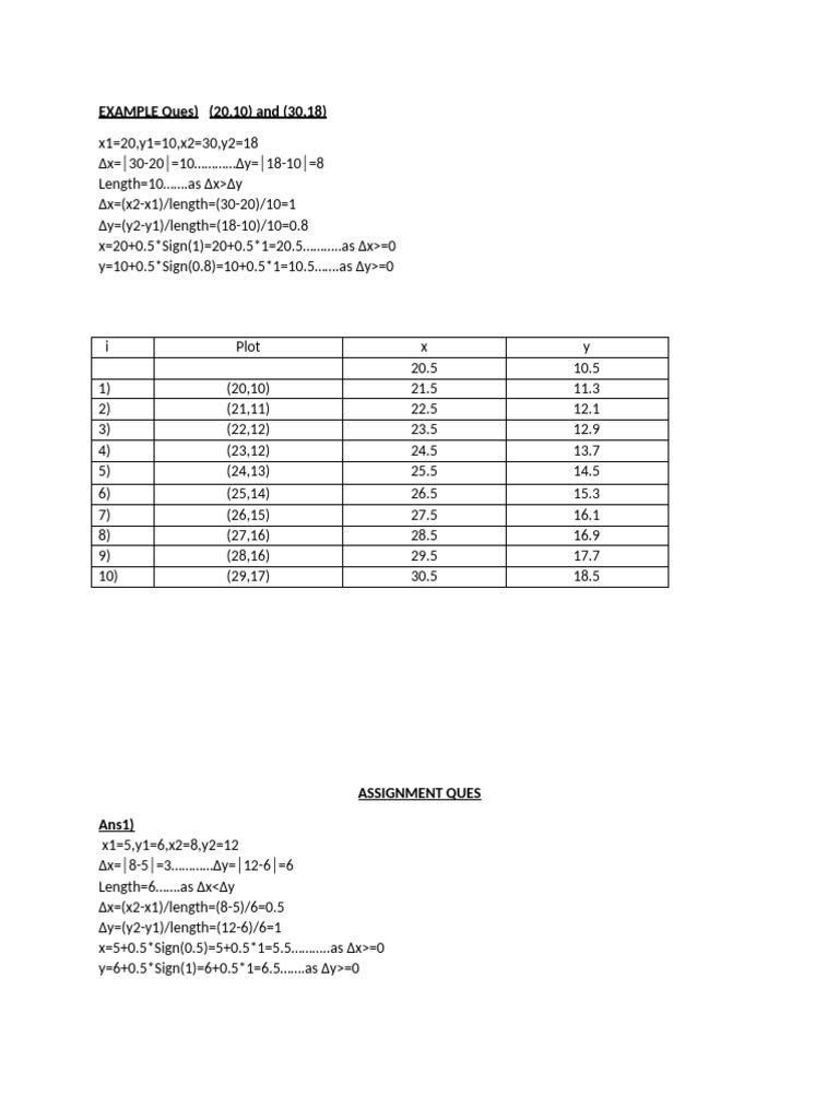 Assignment 1 CGA(RS) | PDF