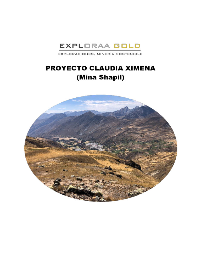 Brochure Proyecto Claudia Ximena | PDF