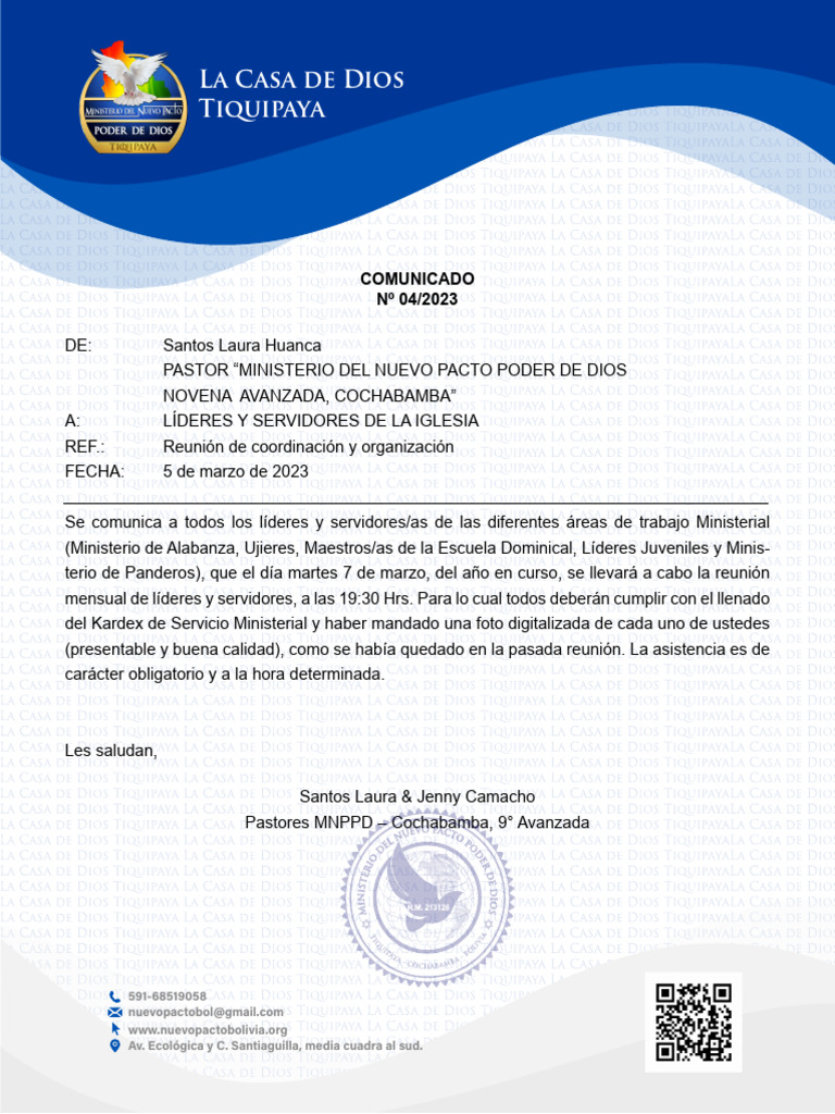 Comunicado 4 | PDF