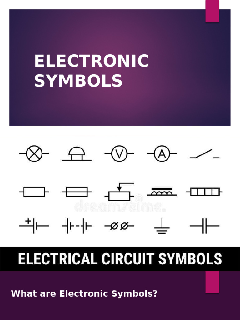 1 Electronic Symbol | PDF