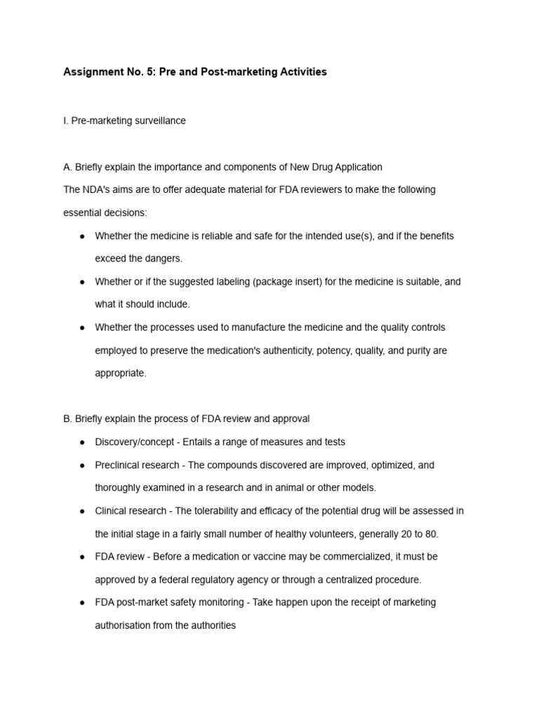 assignment-no-5-pre-and-post-marketing-activities-pdf