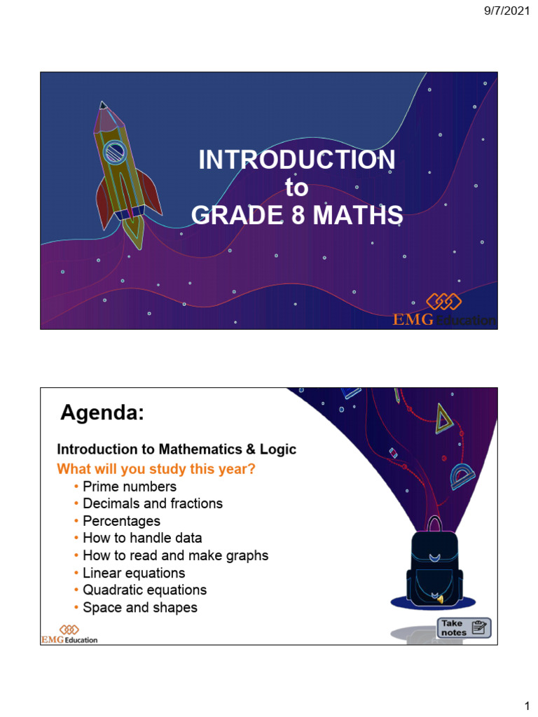 TL L P Tích H p-Toán-K8-PPT Handout-Intro | PDF