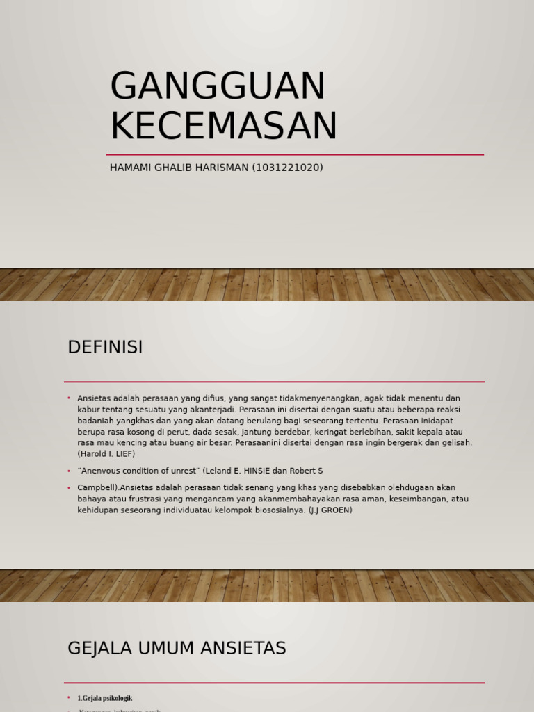 Kecemasan | PDF