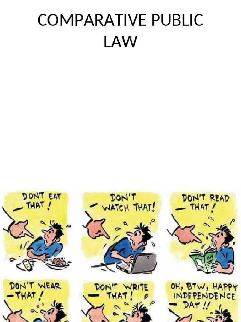 Comparative Public Law | PDF