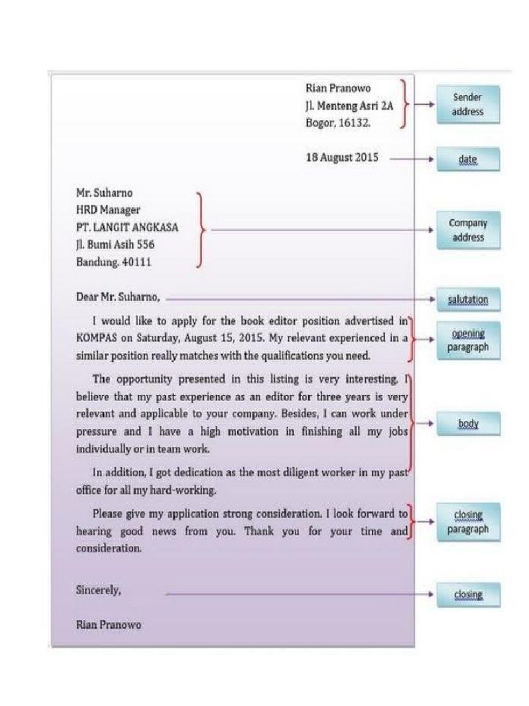 Job applicant letter | PDF