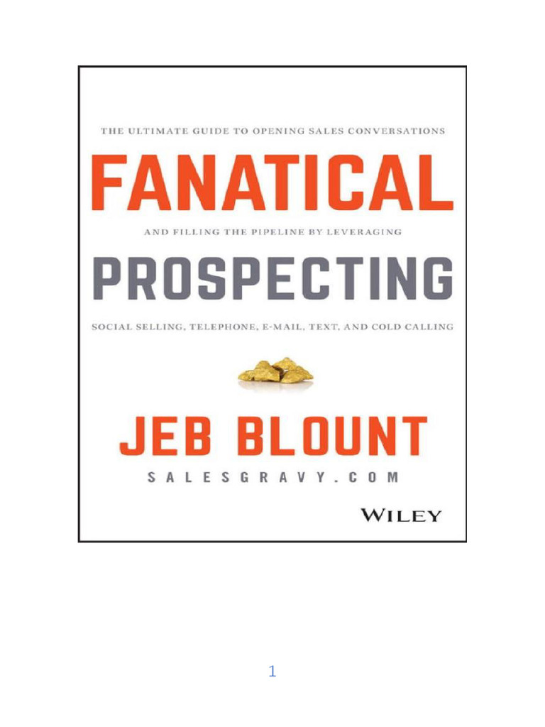 FANATICAL PROSPECTING (español) | PDF