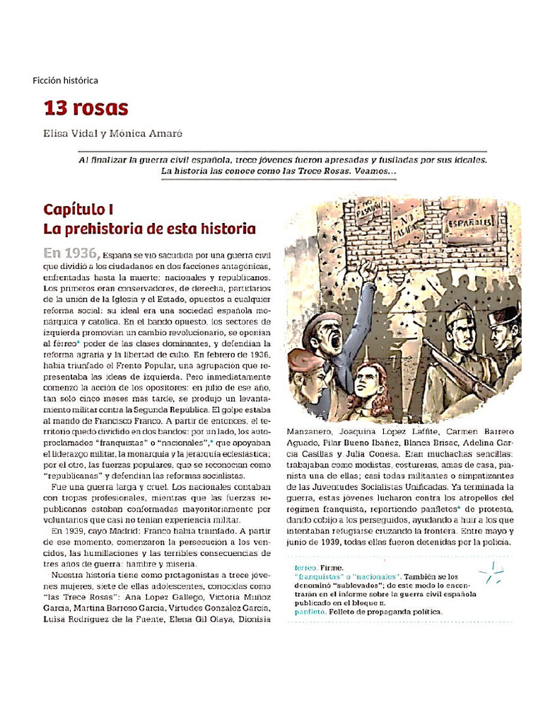 3 Ficción - Histórica - 13 - Rosas. - Obra - y - Acts | PDF