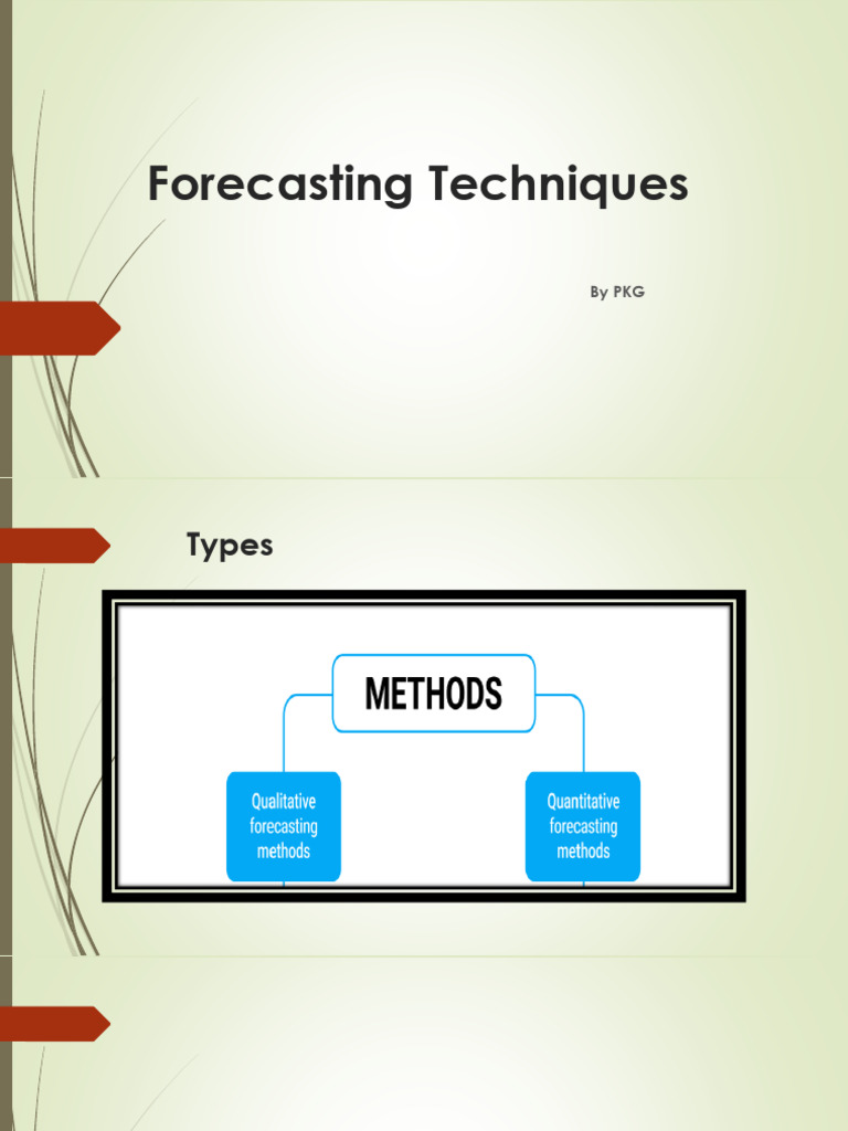 Forecasting 11.08.2024 | PDF | Input–Output Model | Time Series