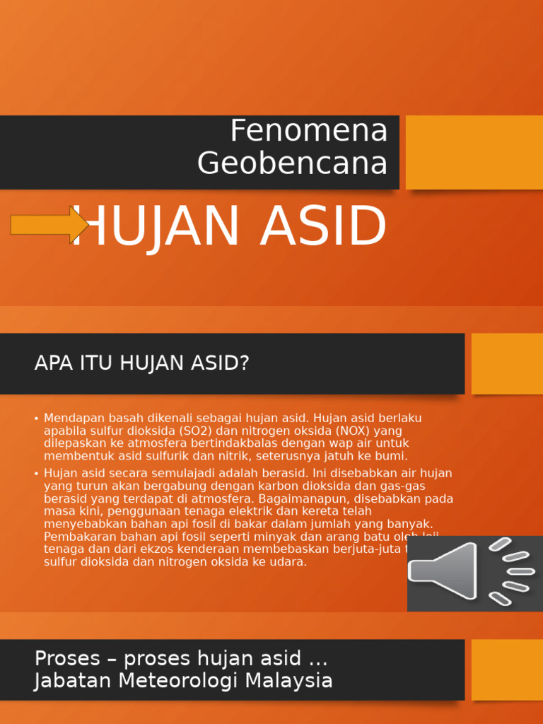 Fenomena Geobencana (Hujan Asid) | PDF