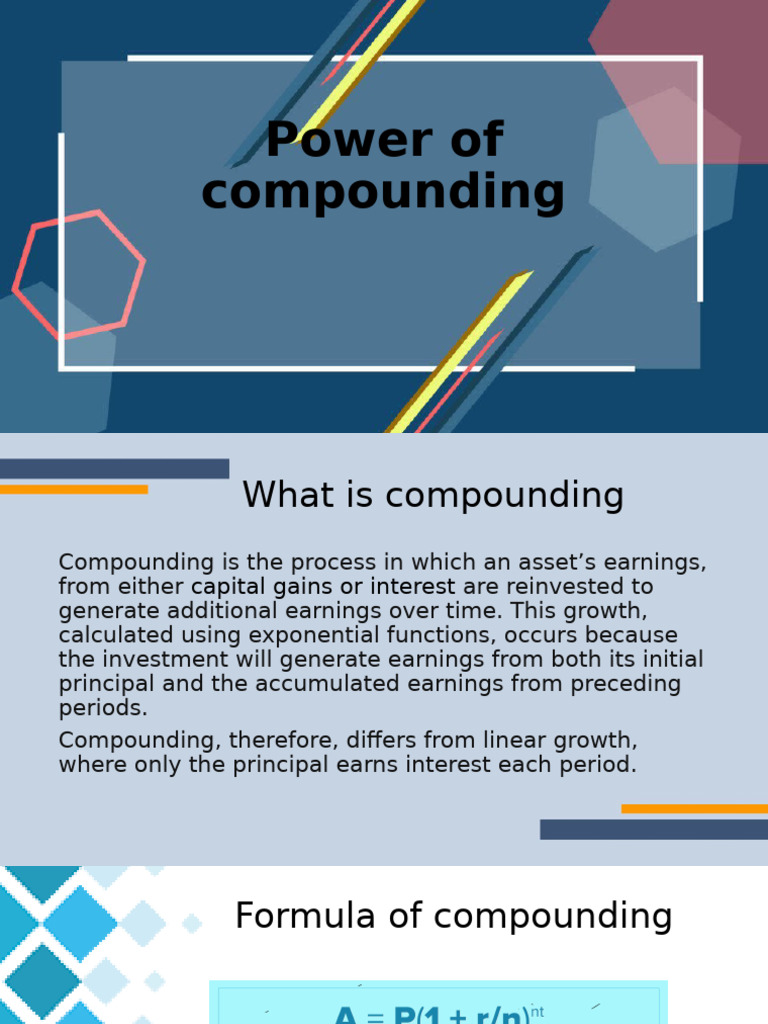 Power of Compounding | PDF