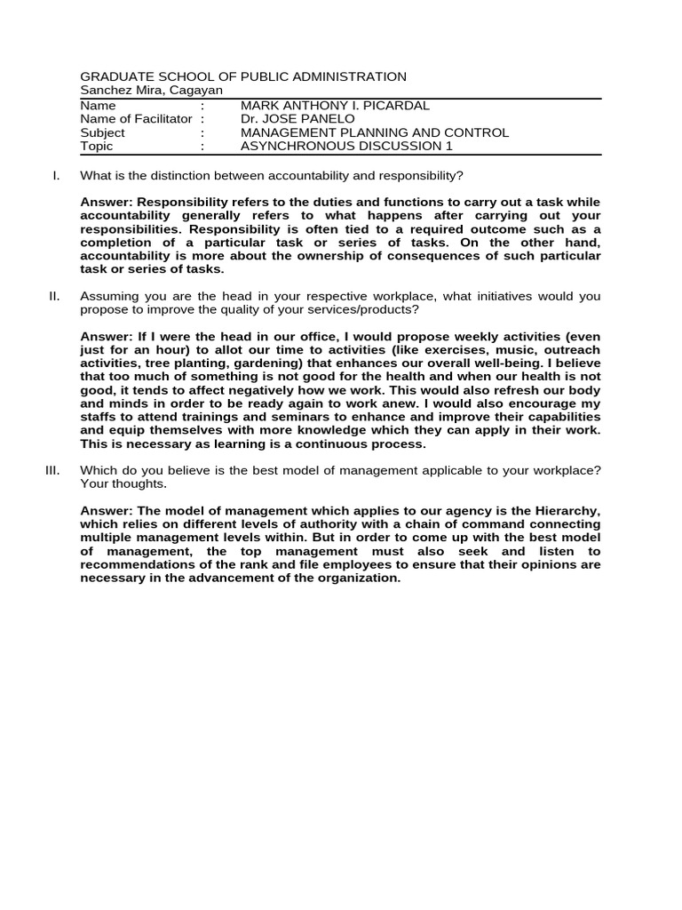 Asynchronous-Discussion-1 | PDF