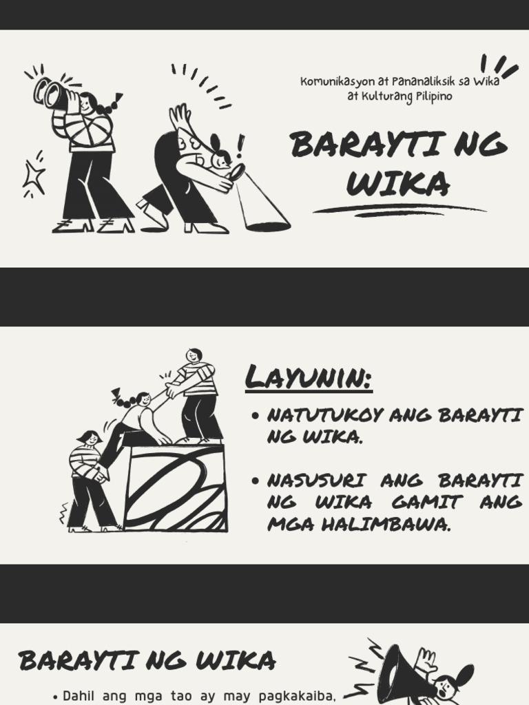 Barayti NG Wika | PDF