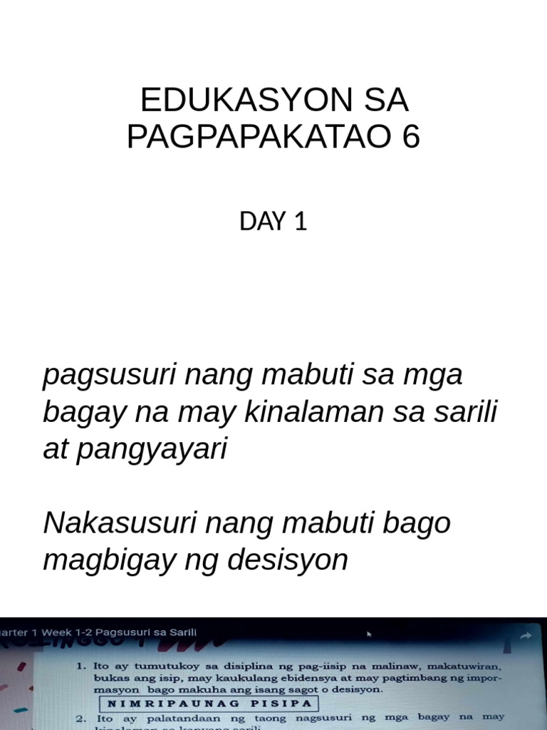 Esp PPT Q1 Sy 2024 | PDF