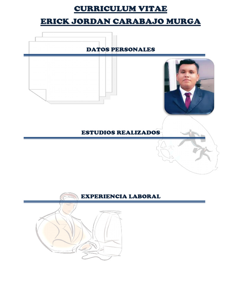 Curriculum Erick 2 | PDF