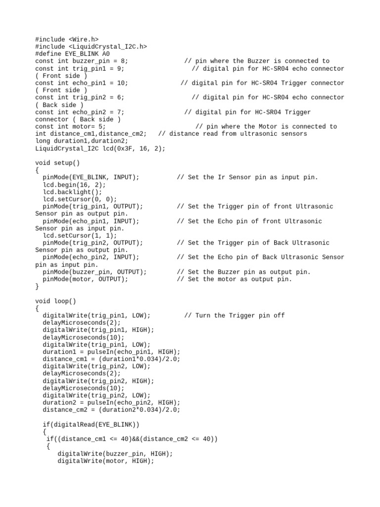 Drts Automatic Speed Control and Accident Avoidance | PDF