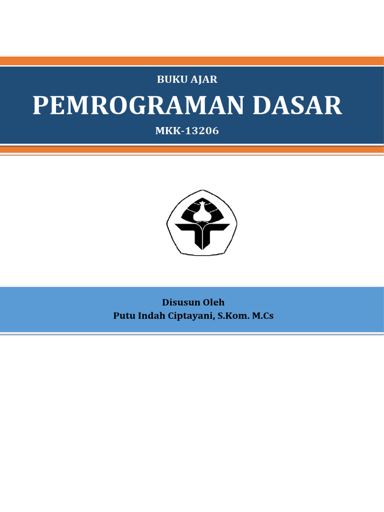 Buku Ajar Pemrograman Dasar Unlocked Pdf