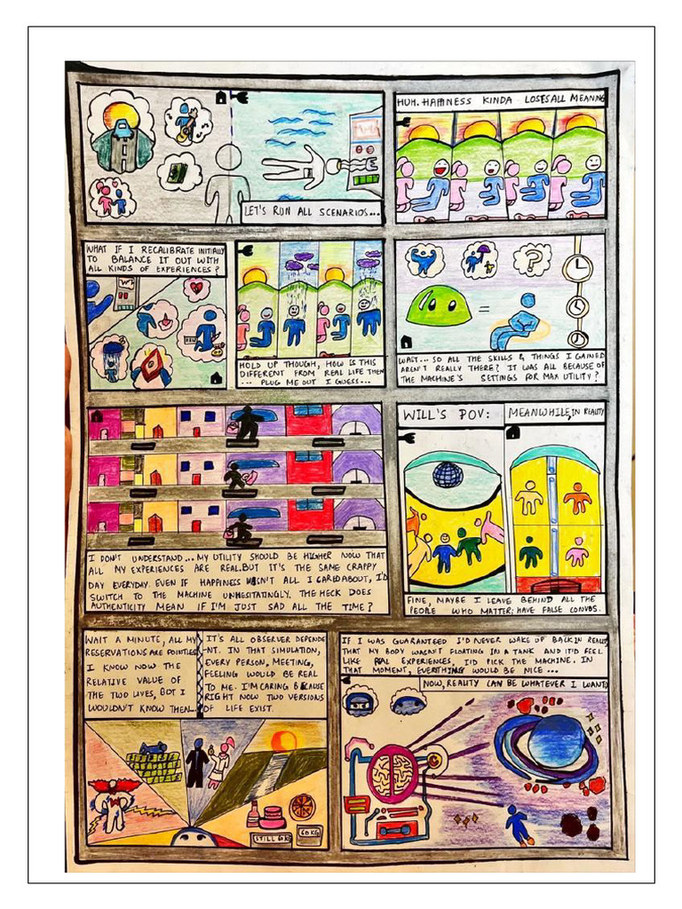 Will's Dilemma: Nozick's Experience Machine | PDF | Psychology | Philosophy