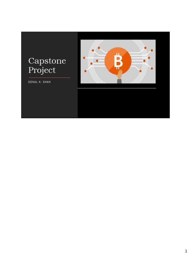 Future of Technology Capstone Representative Example | PDF